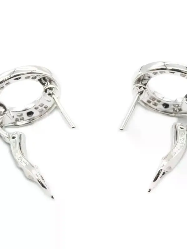 Cartier Panthère Diamond And Onyx Drop Earrings