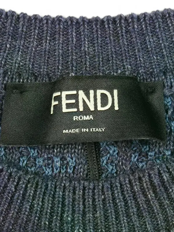 Fendi Zucca Monogram Knit T-shirt