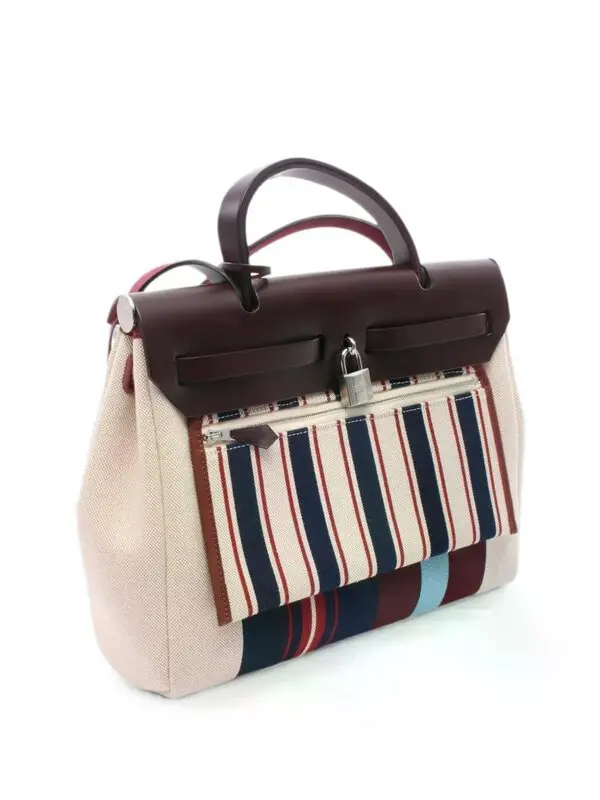 Hermès 2024 Pm Herbag Zip Tote Bag - Neutrals