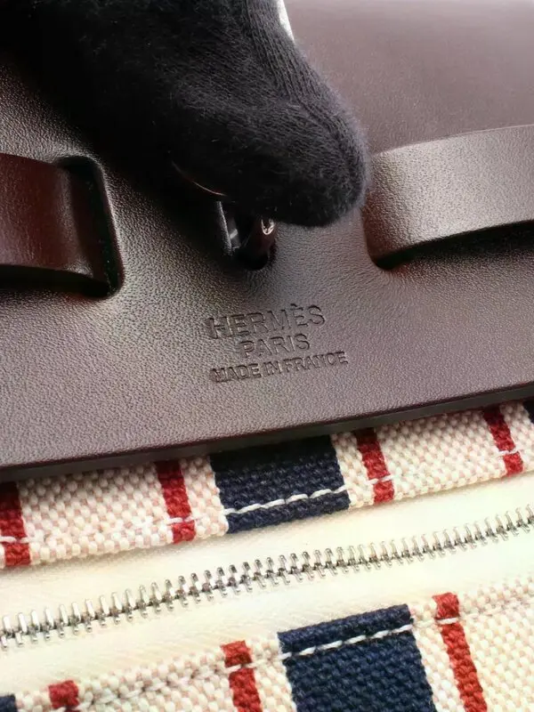Hermès Herbag Zip Tote Bag - Neutrals