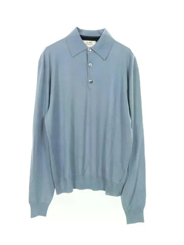Hermès Long-sleeve Polo Shirt