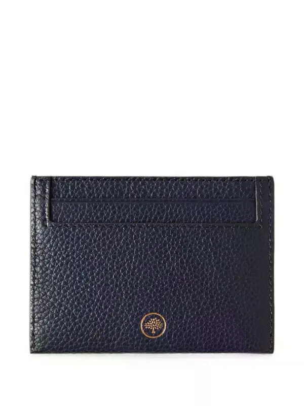 Mulberry Continental Grained Calf Leather Card Holder - Blue