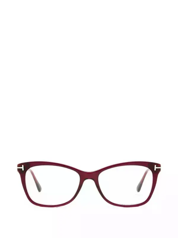 TOM FORD Rectangle Frame Glasses - Pink
