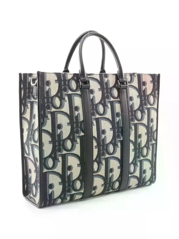 Dior Maxi Oblique East-west Tote Bag