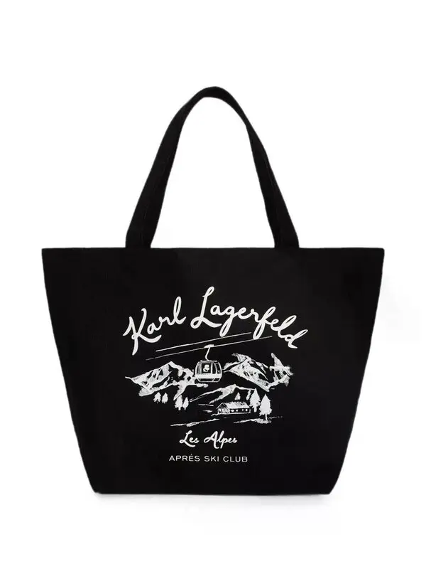 Karl Lagerfeld K/essential Après-ski Shopper Bag - Black