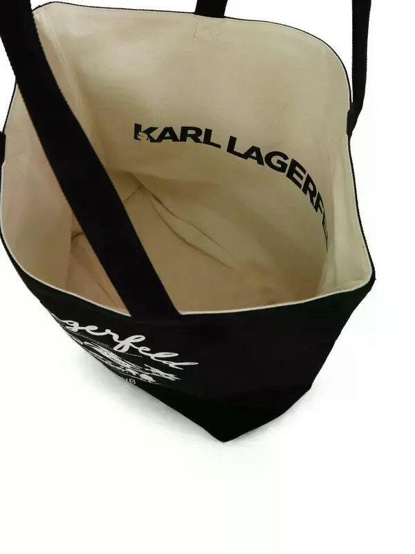 Karl Lagerfeld K/essential Après-ski Shopper Bag - Black