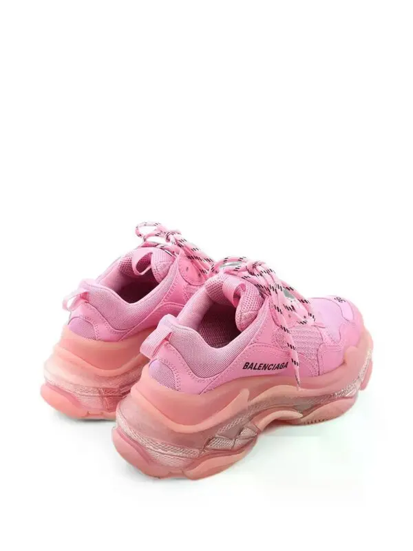 Balenciaga Triple S Mesh Sneakers - Pink