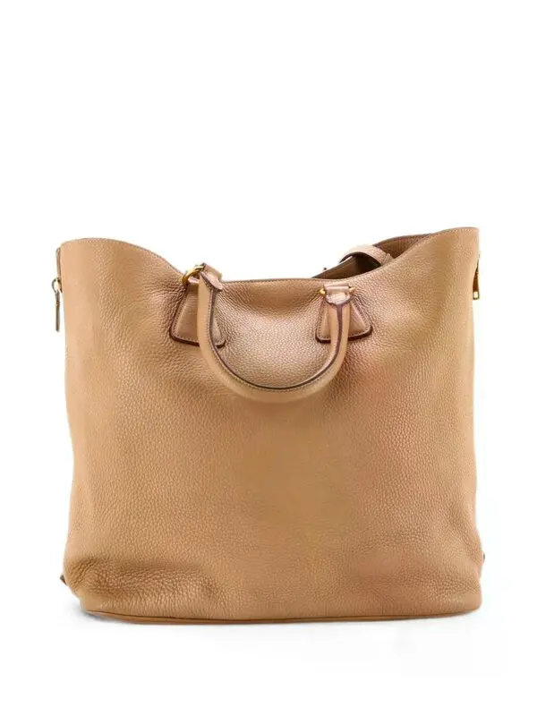 Prada Vitello Daino Convertible Tote Bag