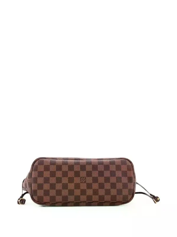 LOUIS VUITTON Neverfull Nm Damier Pm Tote Bag - Brown