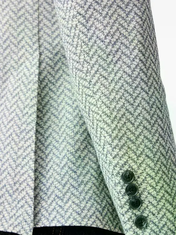 JOOP! Herringbone-pattern Notch-lapels Blazer