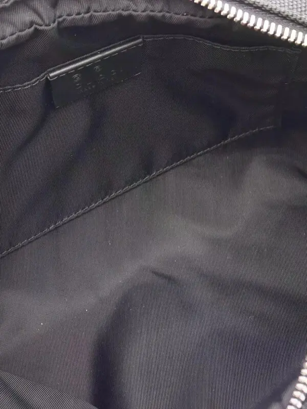 Gucci Web Stripe Belt Bag - Black