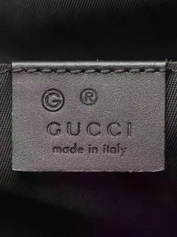 Gucci Web Stripe Belt Bag - Black