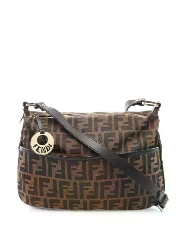 Fendi 2010s Zucca Shoulder Bag