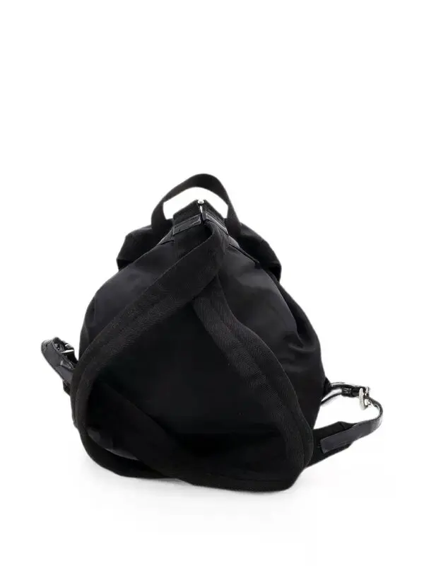 Prada Double Front Pocket Tessuto Small Backpack