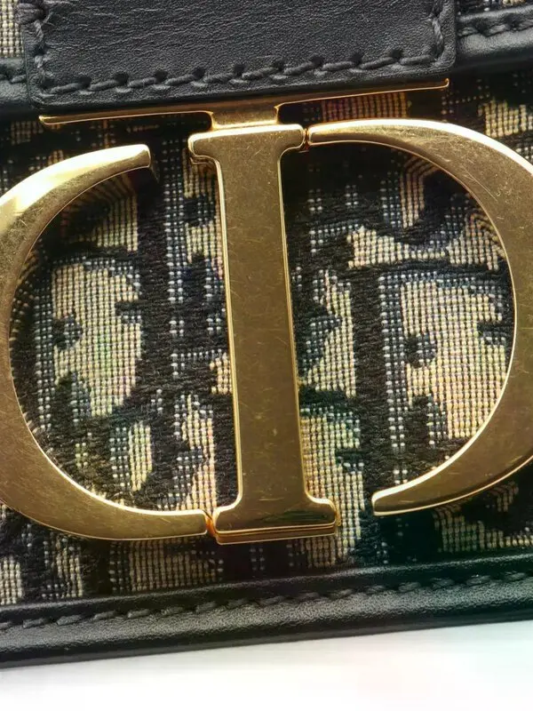 Dior 30 Montaigne Oblique Jacquard Shoulder Bag