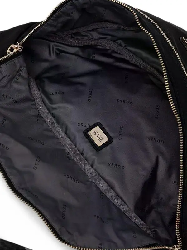 Guess Logo Plaque Zip-fastening Belt Bag