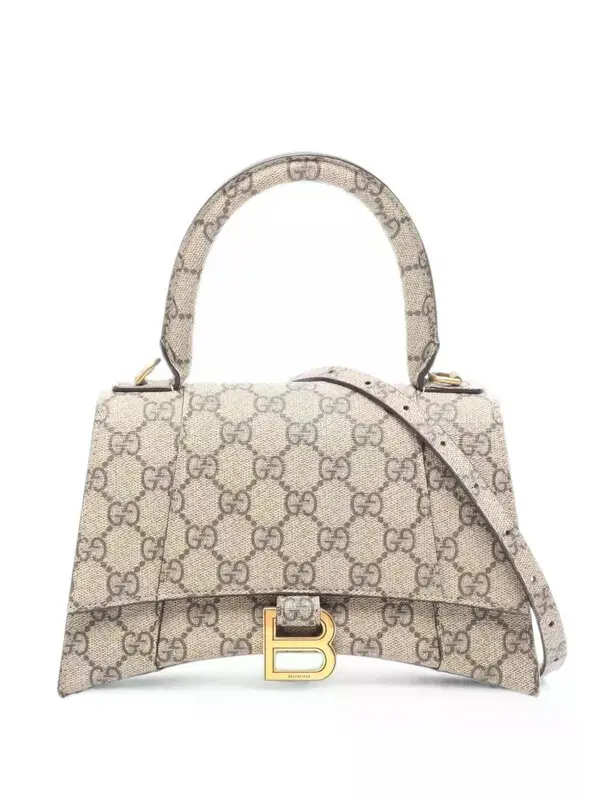 Gucci X Balenciaga Hourglass Hacker Project Tote Bag - Neutrals