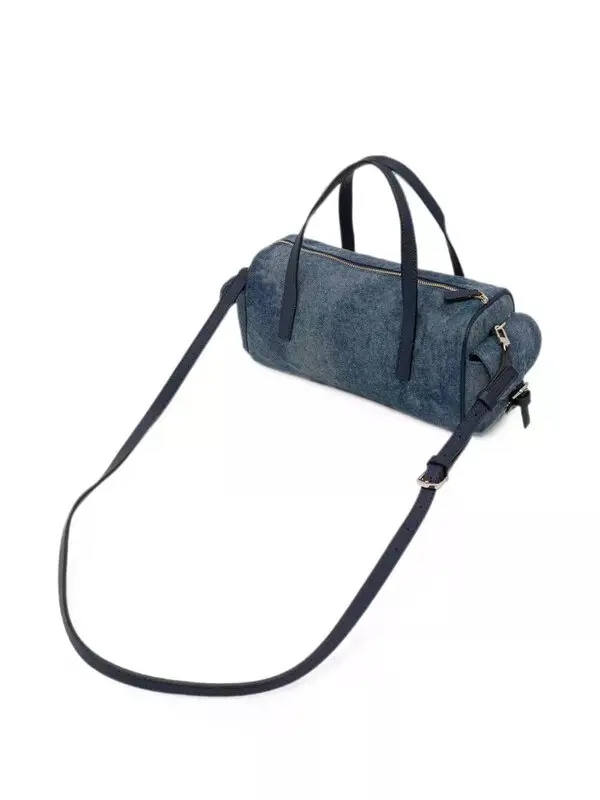 Guess Logo Plaque Bear Charm Tote Bag