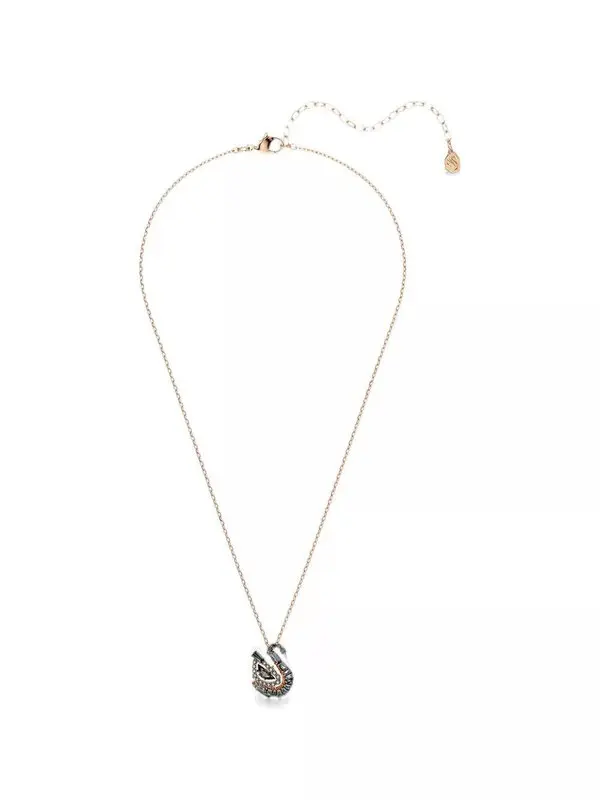 SWAROVSKI Swan Crystal-embellished Necklace - Pink