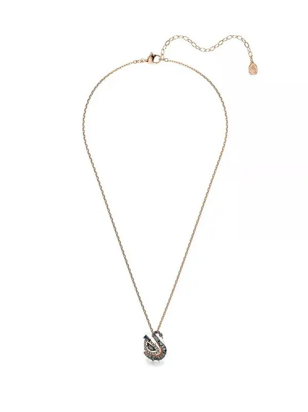 SWAROVSKI Swan Crystal-embellished Necklace - Pink