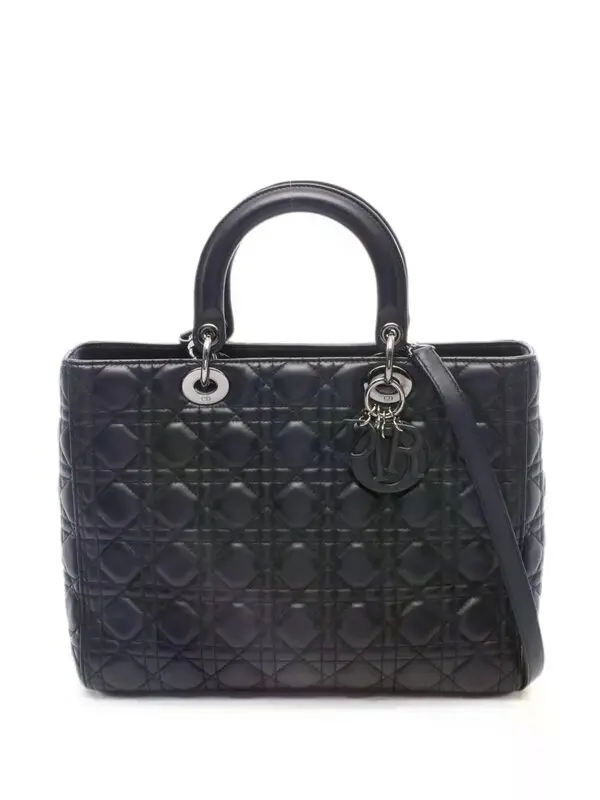 Dior 2000s Lady Tote Bag - Black