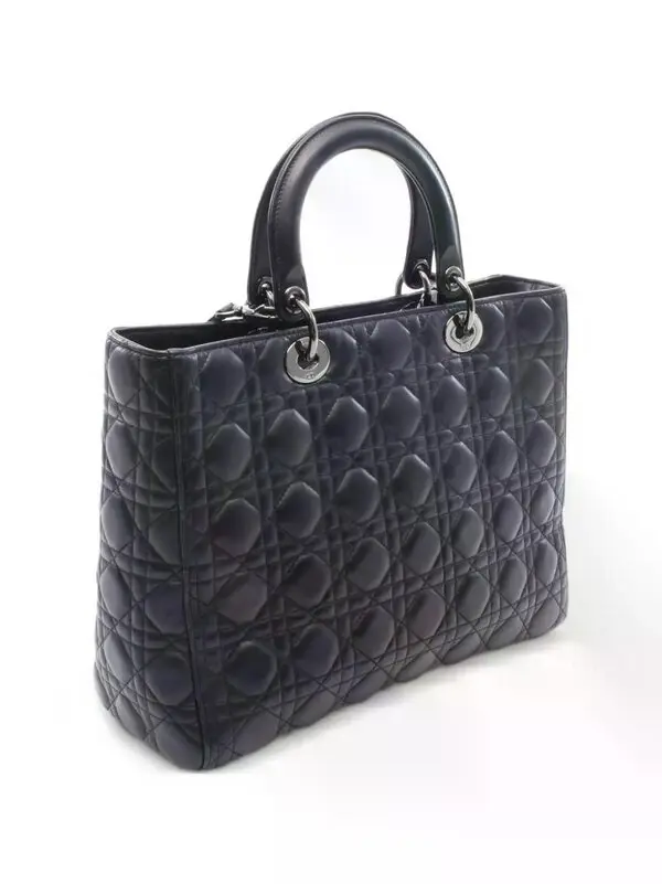 Dior Lady Tote Bag - Black