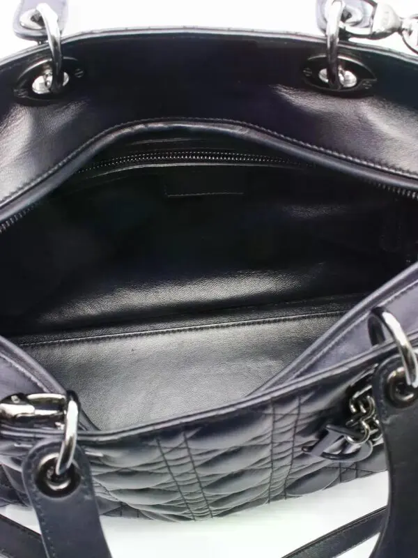 Dior Lady Tote Bag - Black