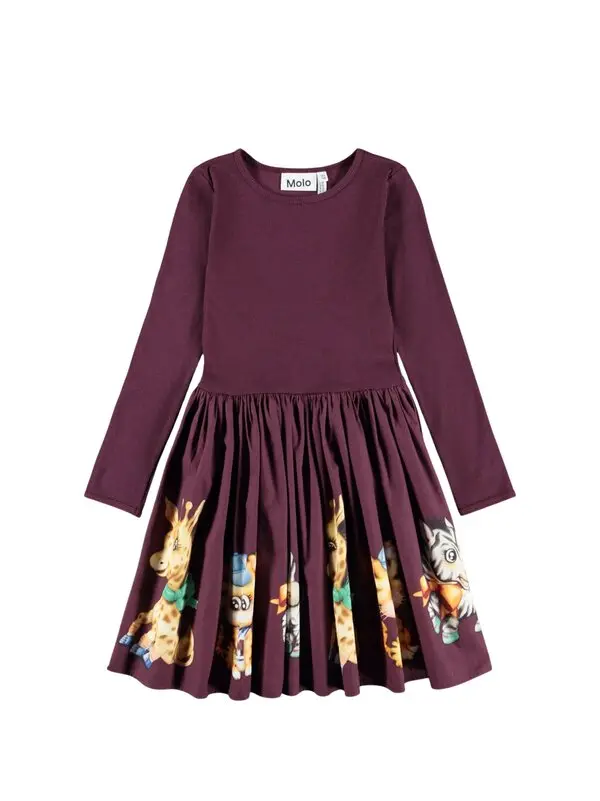 MOLO Dress Long Sleeve "casie - Pink