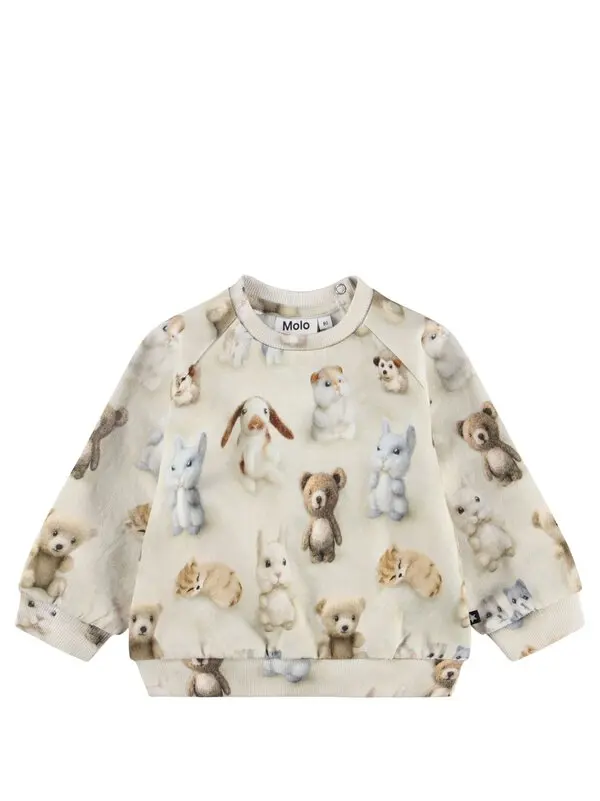 MOLO Sweatshirt Color "felted Friends - Multi