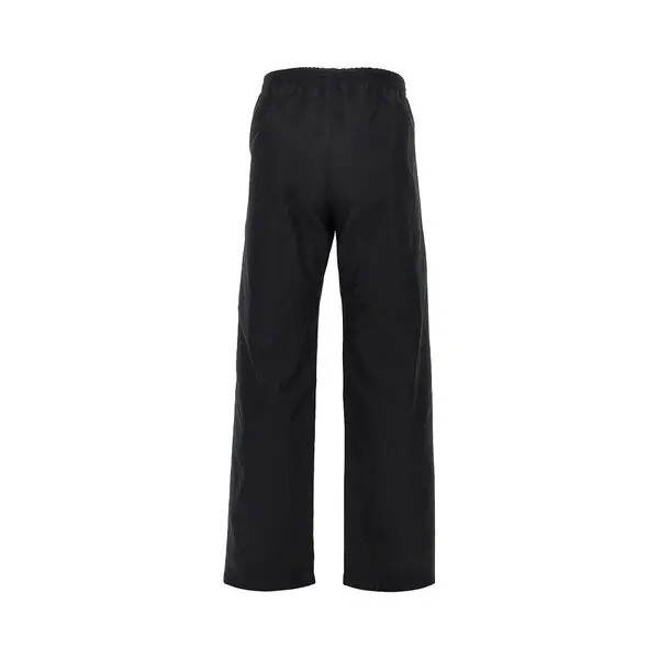 Gucci Cotton Pants With Gg Motif - Black