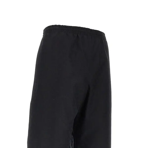 Gucci Cotton Pants With Gg Motif - Black