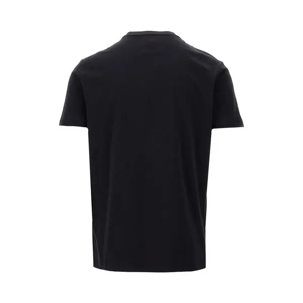 Emporio Armani Pia Cotton T-shirt With Eagle Print An