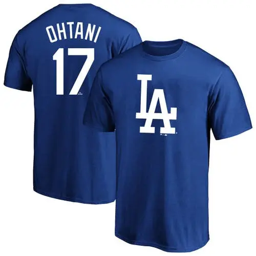 Profile Fanatics Shohei Ohtani Los Angeles Dodgers Big & Tall Name & Number T-shirt - Royal