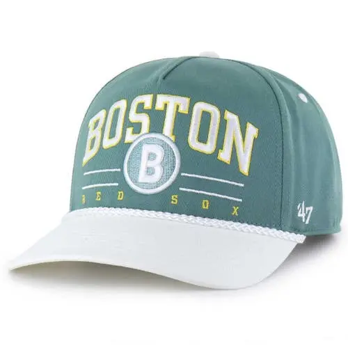 '47 Boston Red Sox City Connect Roscoe Rope Hitch Adjustable Hat - Green