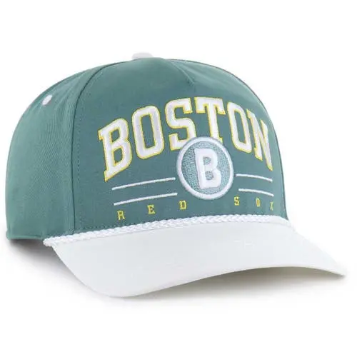 '47 47 Boston Red Sox City Connect Roscoe Rope Hitch Adjustable Cap