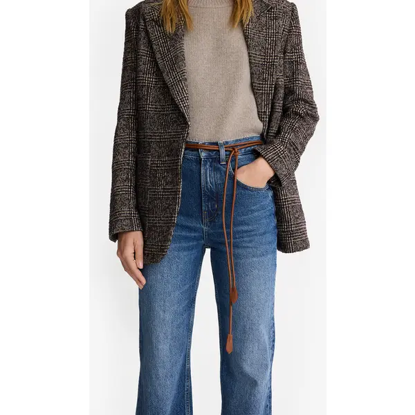 Smythe Leather Wrap Belt - Saddle