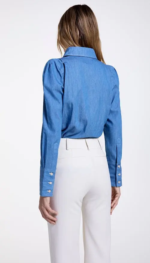 Smythe Box Pleat Shoulder Shirt