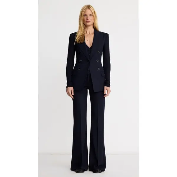 Smythe Not A Db Blazer With Jersey Sleeve - Deep Navy