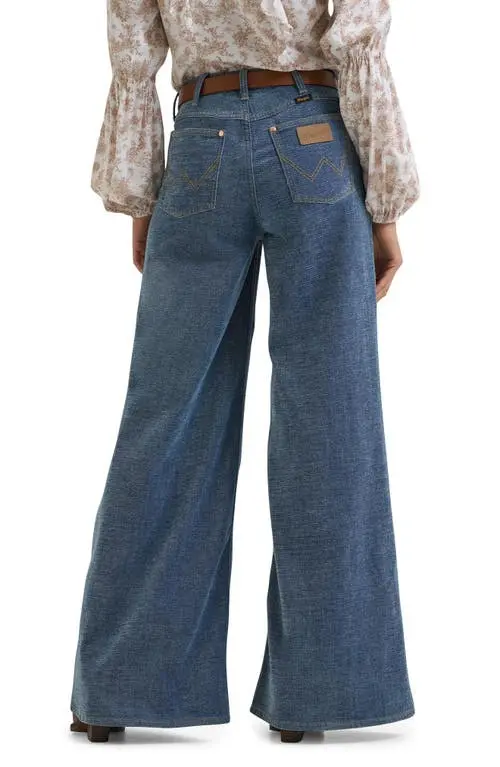 Wrangler Western High Waist Wide Leg Jeans