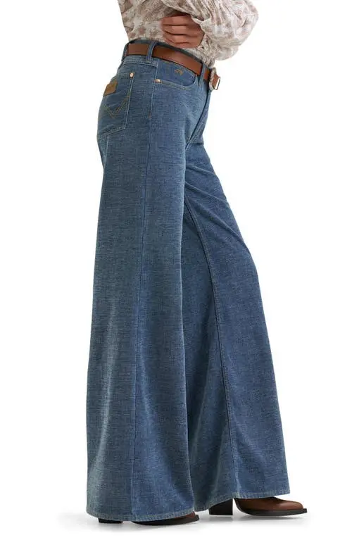 Wrangler Western High Waist Wide Leg Jeans