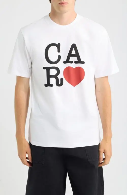 Carhartt Work In Progress I Hartt Graphic T-shirt - White