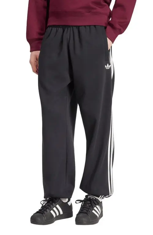 Adidas 3-stripes Fleece Joggers - Black