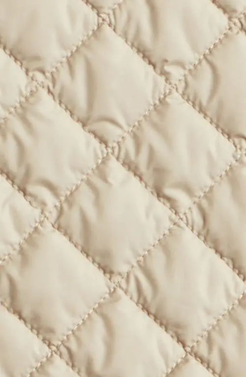 Moncler Avrelie Quilted Shirt Jacket - Sand