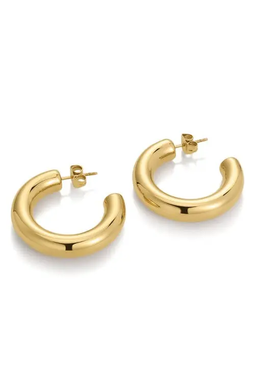 D.LOUISE Bold Lucky Hoop Earrings