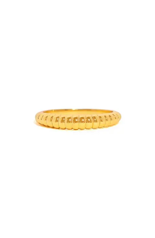GIRLS CREW Isla Mujeres Croissant Ring - Gold
