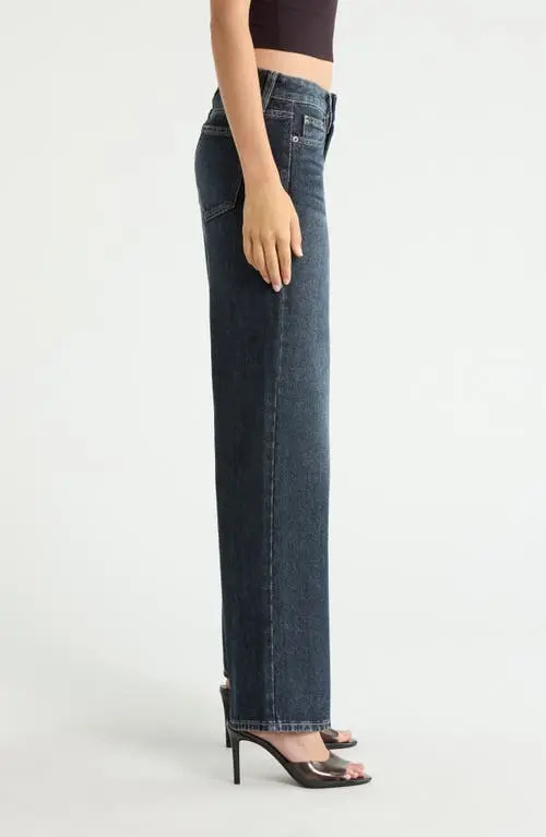 PACSUN Zoe Low Rise Sparkly Wide Leg Jeans