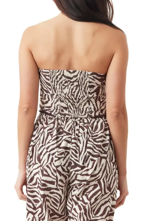 Habitual Scarf Strapless Top