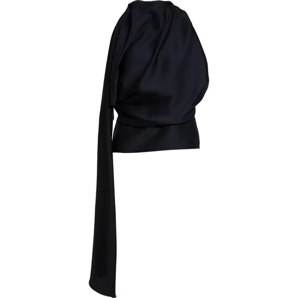 RÓHE Draped Open Back Top - Night