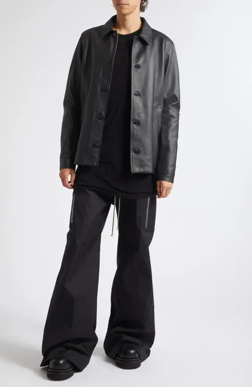 Rick Owens Heizer Belas Pants Wide Leg Trousers