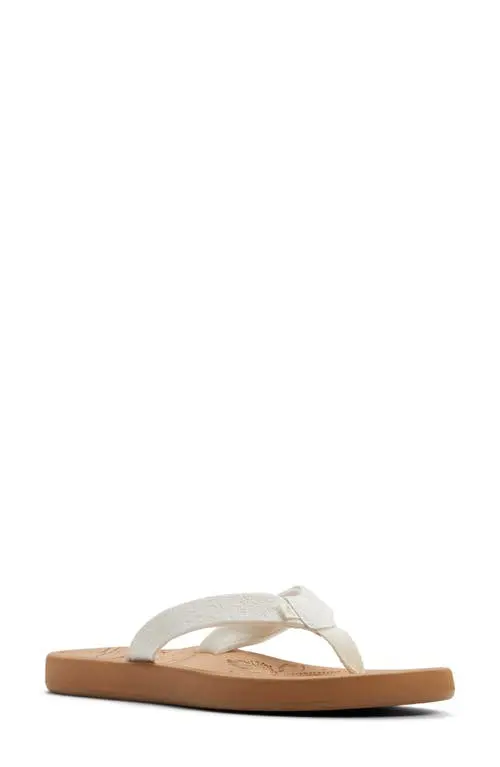 Roxy Deeliah Iii Flip Flop - Cream